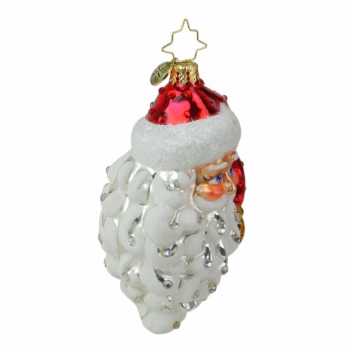 Christopher Radko Christopher Radko Grinning Santa Glass Christmas ... Christopher Radko Christopher Radko Grinning Santa Glass Christmas ...