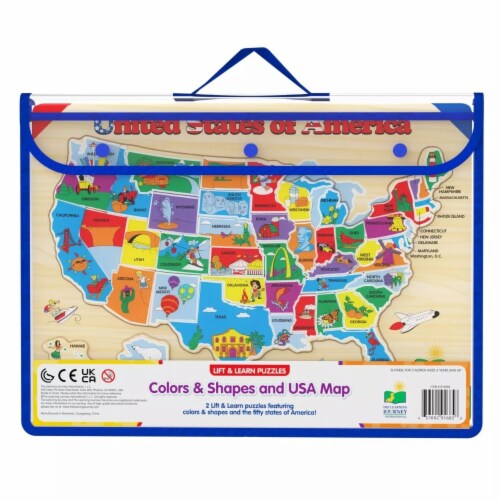 The learning journey lift & learn usa map puzzle store