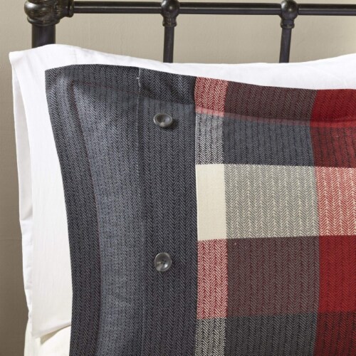 Ridge 7 Piece Herringbone Comforter Set Red Queen, Queen - Kroger Ridge 7 Piece Herringbone Comforter Set Red Queen, Queen - Kroger