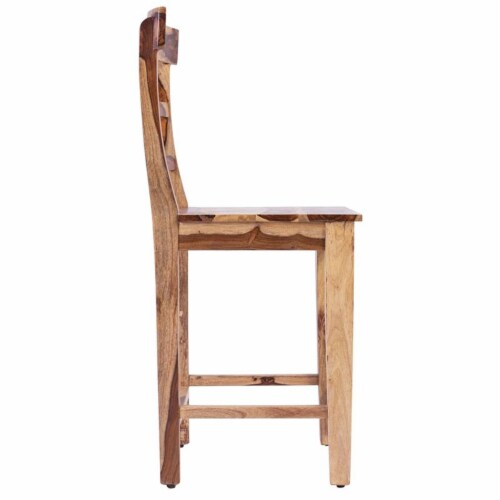 Hawthorne Collections 24 Contemporary Wood Counter Chair In Brown 1 Kroger