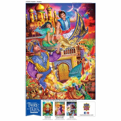 Masterpieces Classic Fairy Tales - Aladdin 1000 Piece Jigsaw Puzzle, 1 ... Masterpieces Classic Fairy Tales - Aladdin 1000 Piece Jigsaw Puzzle, 1 ...