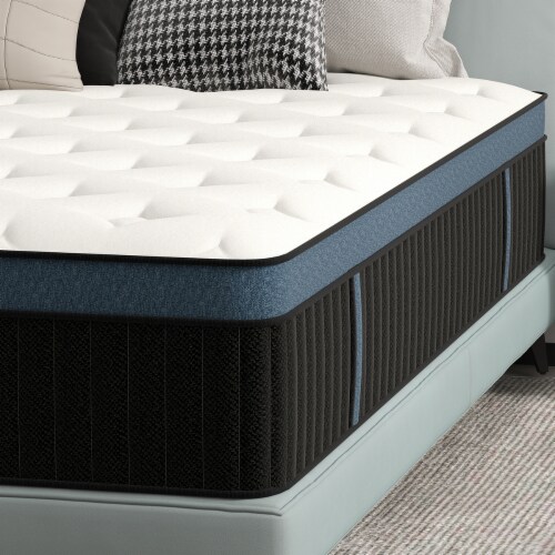 Chevni 12 Inch Twin Size Mattress Hybrid Spring Memory Foam Medium Firm Bed In A Box Twin 12 Inch Mariano s