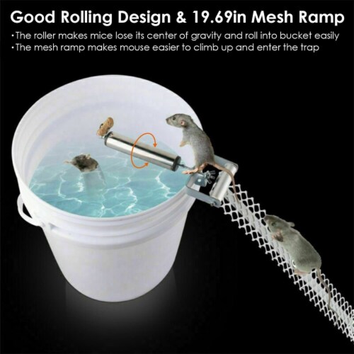 Rolling log mouse trap store