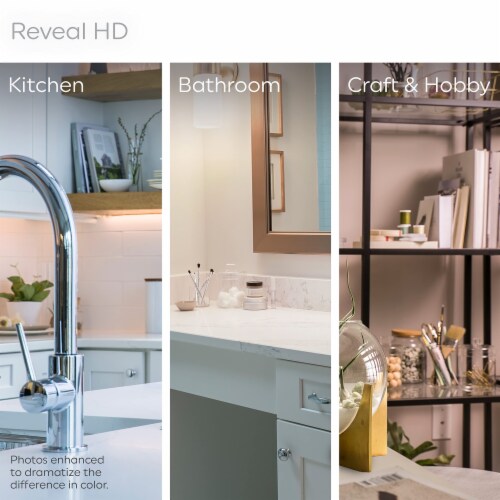 GE Lighting 31914 Clear Finish Light Bulb Reveal HD Dimmable LED (Pack ... GE Lighting 31914 Clear Finish Light Bulb Reveal HD Dimmable LED (Pack ...