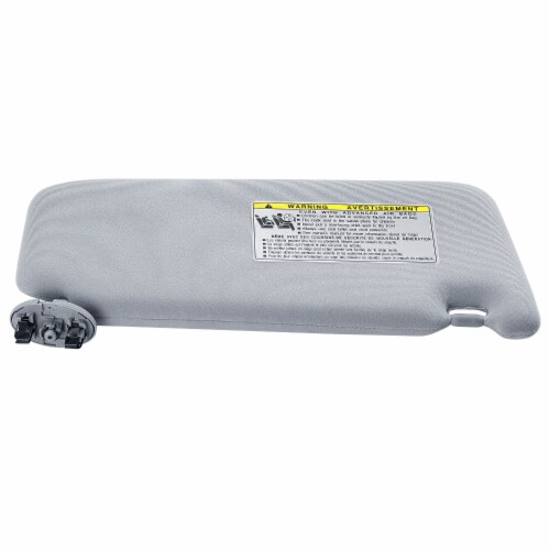 Left Driver Side Car Sun Visor Grey Fits 2007 2011 Toyota Camry without Sunroof 1 Set Metro Market