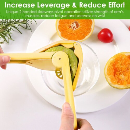 Manual Lemon Squeezer Fold Flat Design Effortless Hand Lemon Juicer ... Manual Lemon Squeezer Fold Flat Design Effortless Hand Lemon Juicer ...