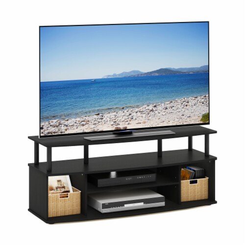 Furinno Jaya Large Entertainment Center Hold Up To 55 In Tv Blackwood 1 Fred Meyer