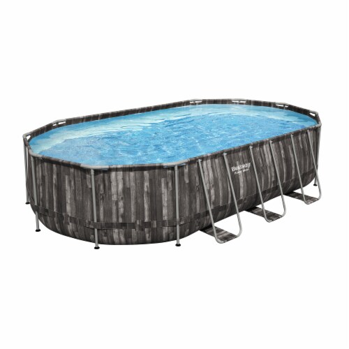 Bestway pool oval store
