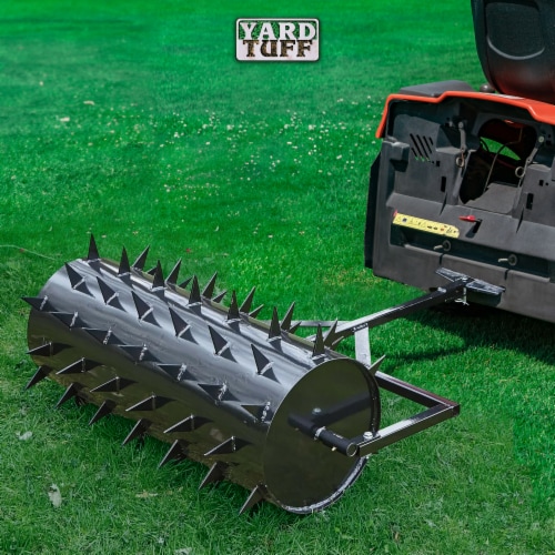 Yard roller with spikes store