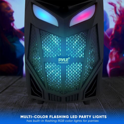Pyle Multi Purpose 600 Watt Bluetooth Boombox Speaker System with LED ... Pyle Multi Purpose 600 Watt Bluetooth Boombox Speaker System with LED ...