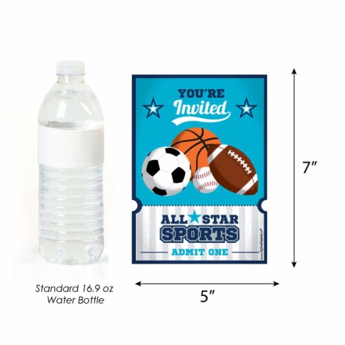 Big Dot of Happiness Go, Fight, Win Sports - Shaped Fill-in Invitations ... Big Dot of Happiness Go, Fight, Win Sports - Shaped Fill-in Invitations ...
