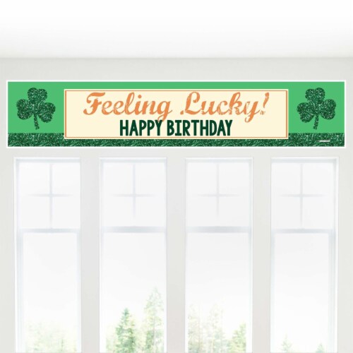 Big Dot of Happiness Irish Birthday - Shamrock Happy Birthday ... Big Dot of Happiness Irish Birthday - Shamrock Happy Birthday ...
