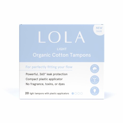 LOLA Light Unscented Compact Tampons, 20 ct - Kroger LOLA Light Unscented Compact Tampons, 20 ct - Kroger
