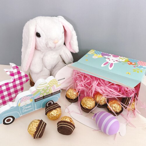 Wrapables Easter Gift Baskets Treat Boxes for Eggs Candy Set of 8 Bunny Easter Eggs 8 Pieces Fry s Food Stores