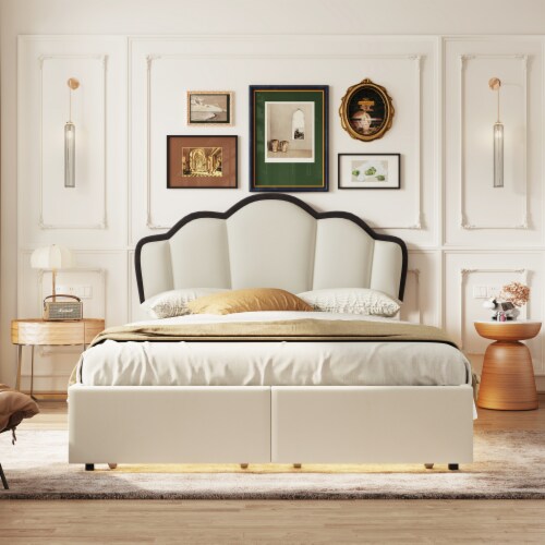 Princess upholstered bed store