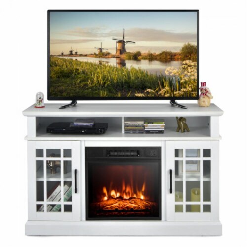 48 inch electric fireplace tv stand store