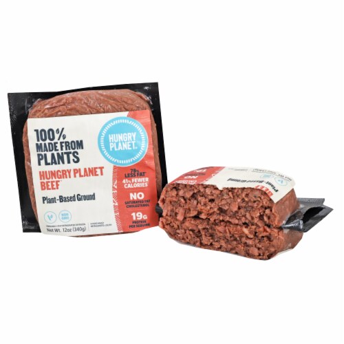 Hungry Planet Beef™ Plant-Based Ground (12 x12 oz. packages = 9lbs ... Hungry Planet Beef™ Plant-Based Ground (12 x12 oz. packages = 9lbs ...