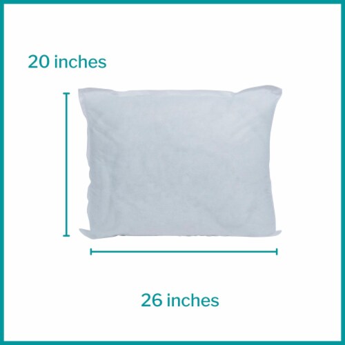 McKesson Bed Pillow 20 x 26 White Disposable 41 2026 M 12 Ct 12 ct QFC