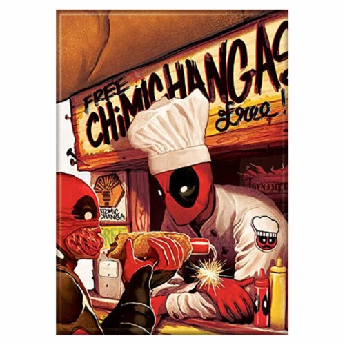 Ata-Boy Deadpool Chimichangas Magnet, 1 Unit - Harris Teeter Ata-Boy Deadpool Chimichangas Magnet, 1 Unit - Harris Teeter