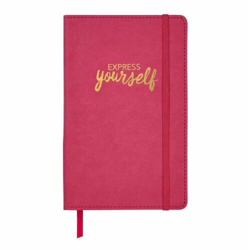 C.R. Gibson Express Yourself Leatherette Journal - Pink, 1 ct - Fred Meyer C.R. Gibson Express Yourself Leatherette Journal - Pink, 1 ct - Fred Meyer