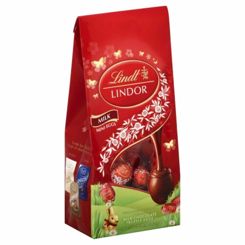 Lindt Lindor Milk Chocolate Truffle Mini Eggs 4 4 Oz King Soopers
