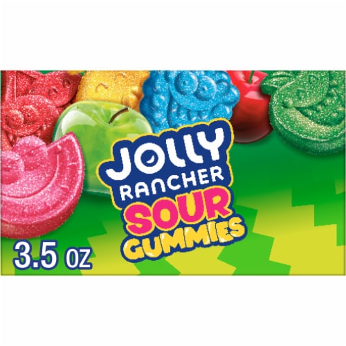 JOLLY RANCHER Sour Gummies Assorted Fruit Flavored Candy Box, 3.5 oz ... JOLLY RANCHER Sour Gummies Assorted Fruit Flavored Candy Box, 3.5 oz ...