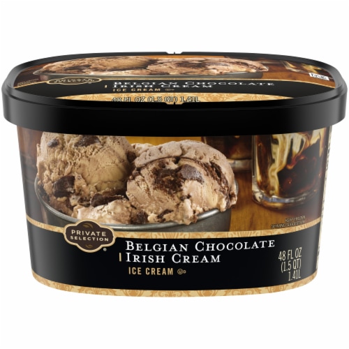 Private Selection® Belgian Chocolate Irish Cream Ice Cream 48 Fl Oz