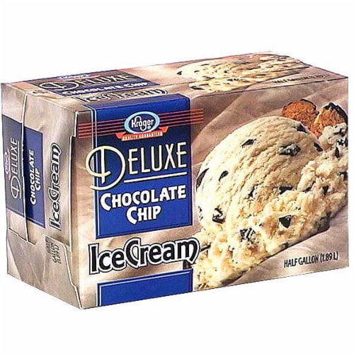 Kroger® Deluxe Chocolate Chip Ice Cream Tub, 64 oz - Kroger Kroger® Deluxe Chocolate Chip Ice Cream Tub, 64 oz - Kroger