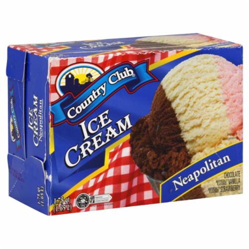 Country Club Neapolitan Ice Cream 56 Fl Oz Kroger
