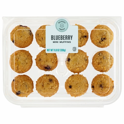 Bakery Fresh Blueberry Muffins Mini 11 8 Oz Frys Food Stores