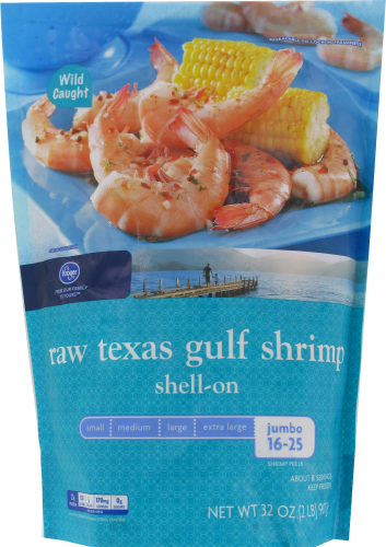 Kroger® Shell On Raw Texas Gulf Shrimp 2 Lb Kroger
