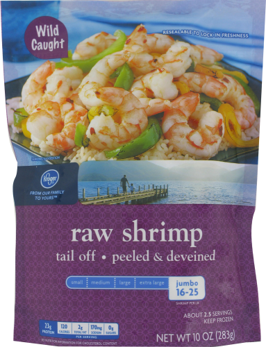 Kroger® Peeled And Deveined Raw Shrimp 10 Oz Kroger