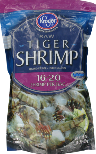 Kroger® 16 20 Raw Tiger Shrimp 1 Lb Ralphs