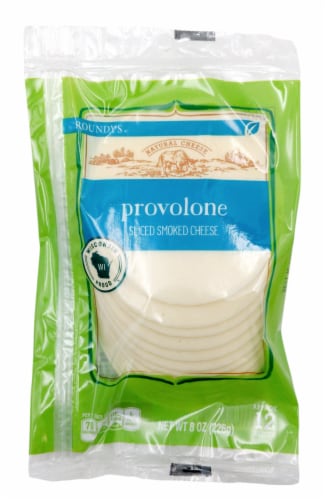 Roundy's Provolone Sliced Cheese, 12 slices / 8 oz - Mariano’s Roundy's Provolone Sliced Cheese, 12 slices / 8 oz - Mariano’s