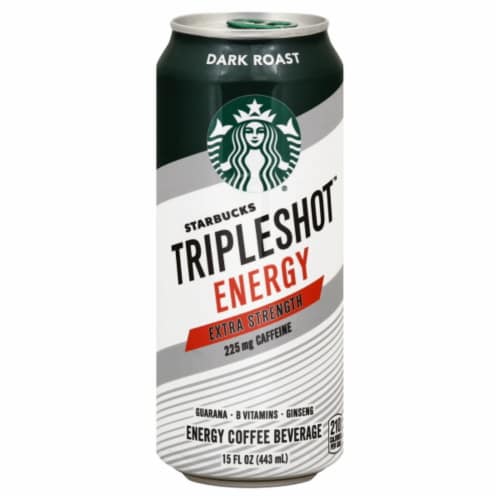 Starbucks® Triple Shot™ Energy Extra Strength Dark Roast Coffee, 15 fl ... Starbucks® Triple Shot™ Energy Extra Strength Dark Roast Coffee, 15 fl ...