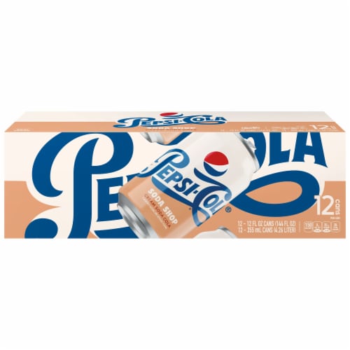 Pepsi Cola® Soda Shop Cream Soda Cans 12 Pk 12 Fl Oz Smiths Food