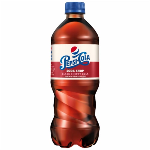Pepsi Cola Soda Shop Black Cherry Cola 20 Fl Oz King Soopers