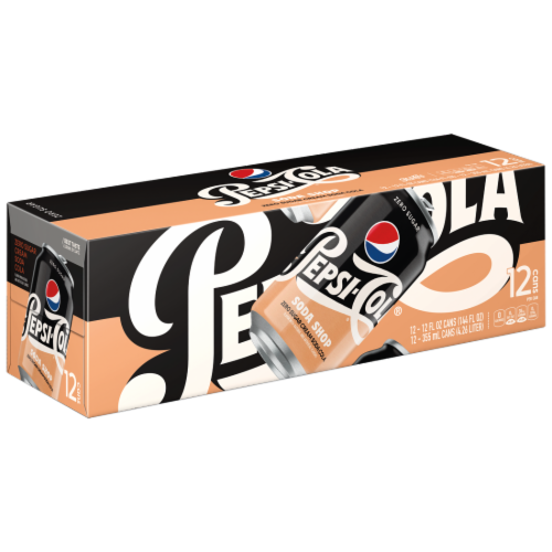 Pepsi Zero Sugar Cream Soda Cans Limits May Apply Cola 12 Pk 12 Fl