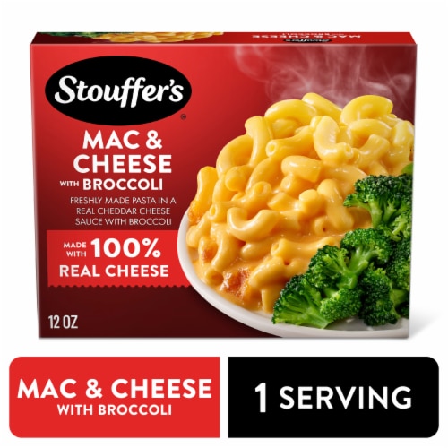 Stouffer's® Macaroni and Cheese with Broccoli Frozen Meal, 12 oz - Fry ... Stouffer's® Macaroni and Cheese with Broccoli Frozen Meal, 12 oz - Fry ...