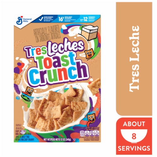 General Mills Tres Leches Toast Crunch Cereal, 12 oz - Fred Meyer General Mills Tres Leches Toast Crunch Cereal, 12 oz - Fred Meyer