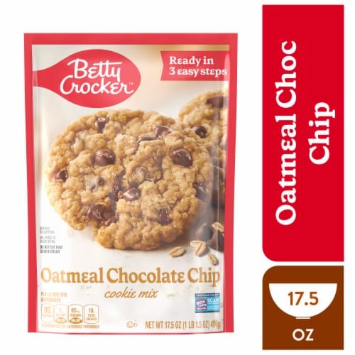 Betty Crocker Oatmeal Chocolate Chip Cookie Mix, 17.5 oz - Kroger Betty Crocker Oatmeal Chocolate Chip Cookie Mix, 17.5 oz - Kroger