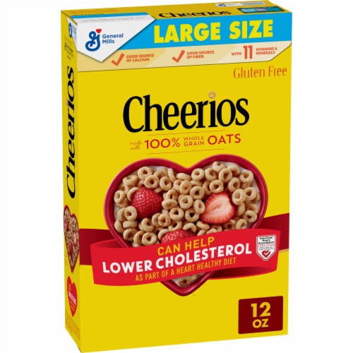 Cheerios Whole Grain Oat Gluten Free Cereal 12 Oz Qfc