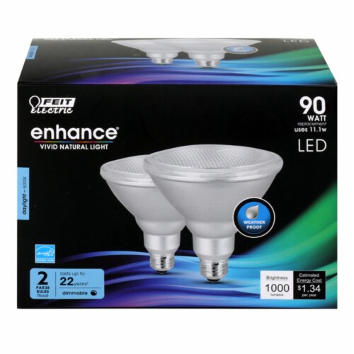 Feit Electric Enhance PAR38 E26 (Medium) LED Bulb Daylight 90 Watt ... Feit Electric Enhance PAR38 E26 (Medium) LED Bulb Daylight 90 Watt ...