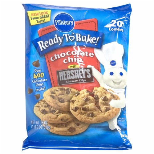 Pillsbury Ready to Bake Hershey's Chocolate Chip Cookie Dough, 16 oz ... Pillsbury Ready to Bake Hershey's Chocolate Chip Cookie Dough, 16 oz ...