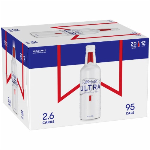 Michelob Ultra Superior Light Domestic Lager Beer 20 Pk 12 Fl Oz