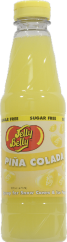 Jelly Belly Sugar Free Pina Colada Snow Cone And Ice Pop Syrup 16