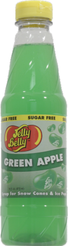 Jelly Belly Green Apple Sugar Free Flavored Syrup Green 16 Ounce Kroger