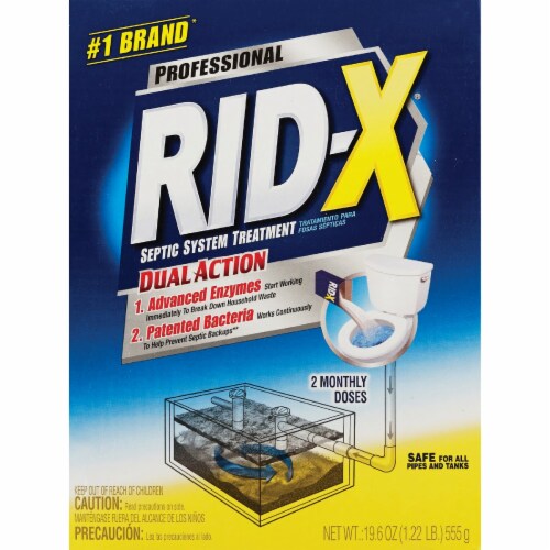 Rid X Powder Septic System Treatment 196 Oz Total Qty 6 1 Kroger