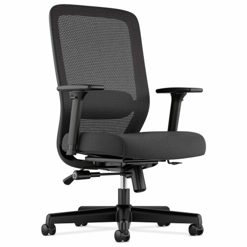 Hon Exposure Mesh High Back Task Chair with Lumbar Support and Seat Glide Black 1 Piece Harris Teeter
