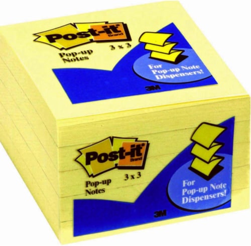 Post-it® Pop-Up Notes - 5 pk - Canary Yellow, 3 x 3 in - Fry’s Food Stores Post-it® Pop-Up Notes - 5 pk - Canary Yellow, 3 x 3 in - Fry’s Food Stores